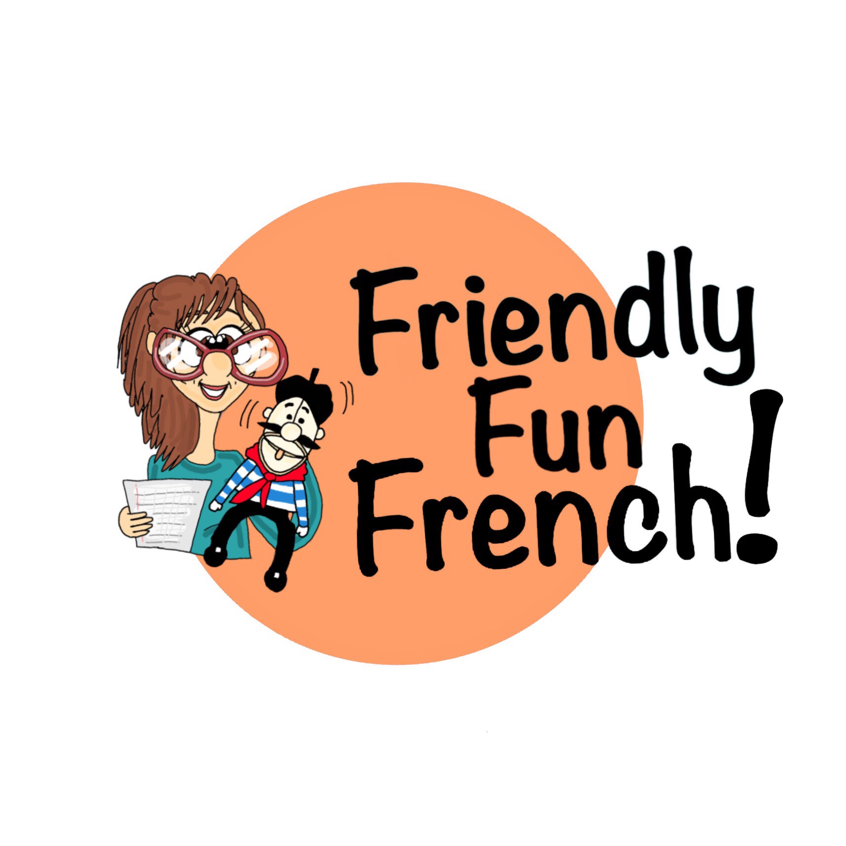 New logo for the Friendly Fun French classes ! – Face-to-face and ...