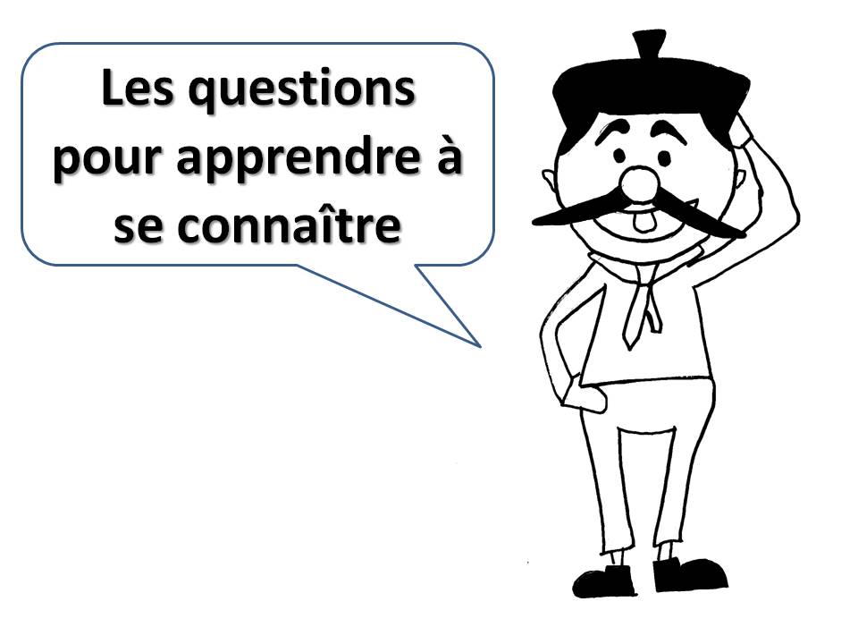 Les questions pour apprendre à se connaître – Face-to-face and Online ...