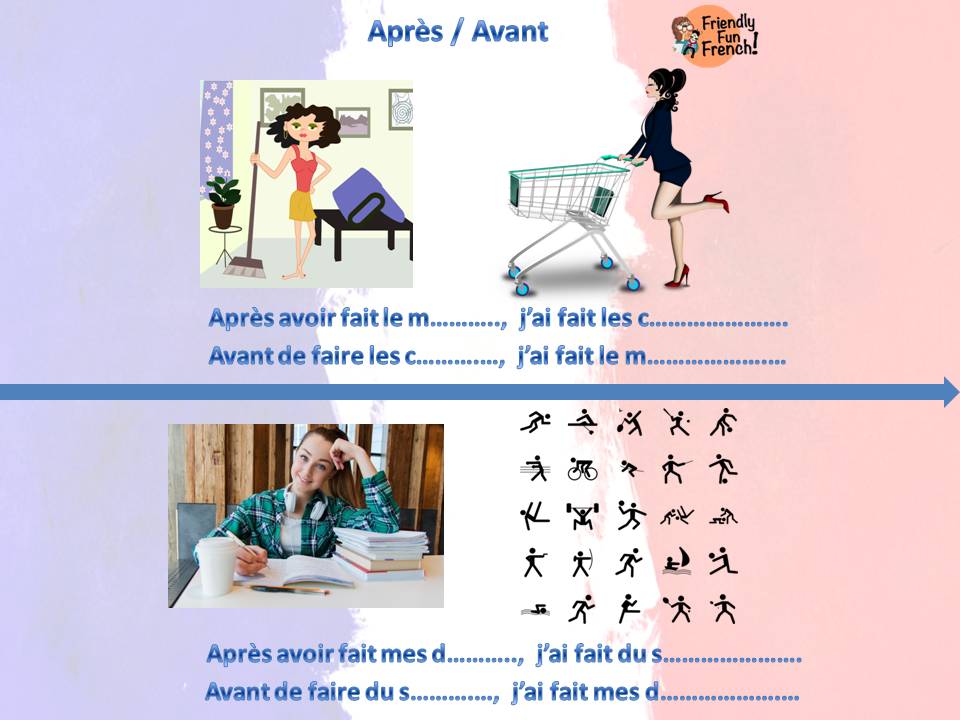 Après / Avant – Face-to-face and Online French classes
