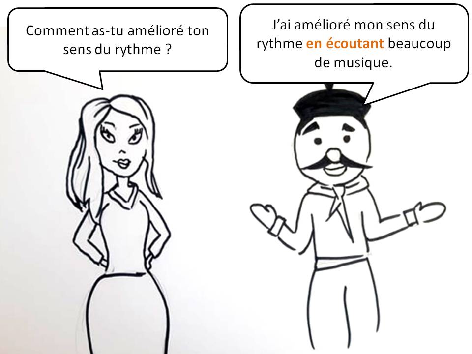 Le gérondif / Le participe présent – Face-to-face and Online French classes