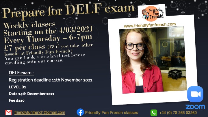 THE DELF-DALF EXAMS – Face-to-face and Online French classes